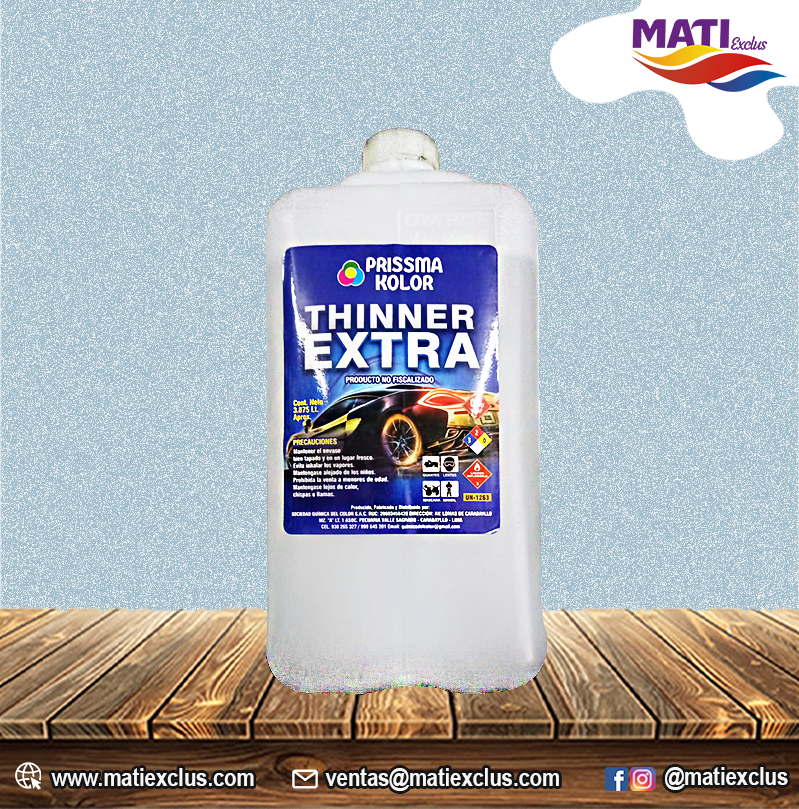 THINNER EXTRA PRISSMA KOLOR | Matizados YM